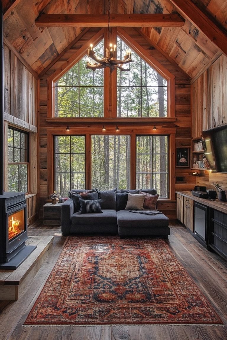 19 Small Cabin Interior Ideas to Enhance Your Cabin’s Charm and Comfort ...