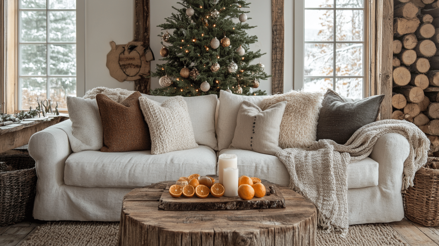 25 Christmas Decorations Rustic Ideas That Bring Warm Farmhouse Cheer ...